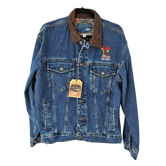 Kelloggs | Jackets & Coats | Kelloggs Corn Flakes Vintage Denim Jacket ...